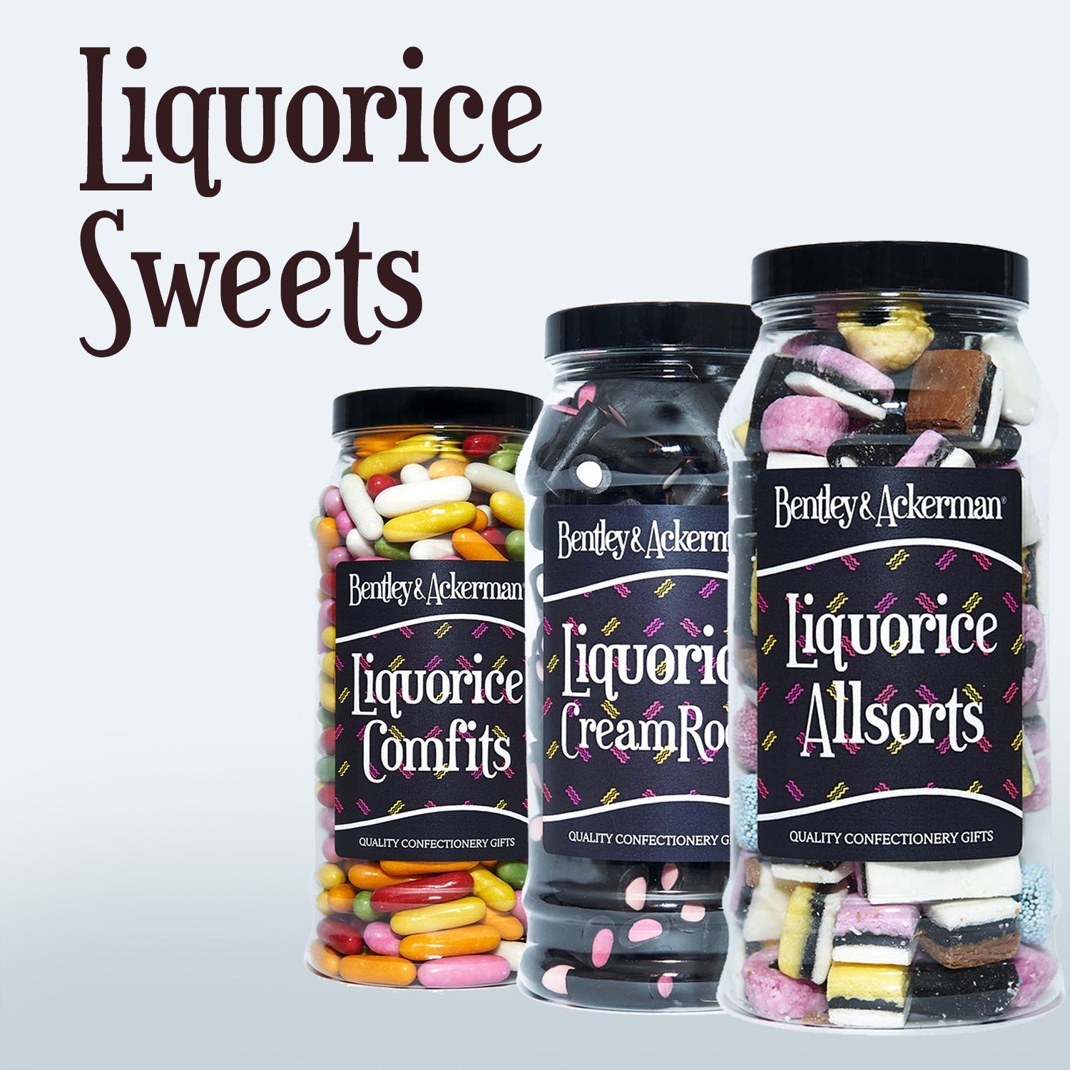 Liquorice Sweets – BENTLEY & ACKERMAN